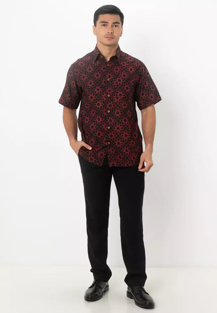 Buy TUSCA Nuansa Batik Kemeja Online | ZALORA Malaysia