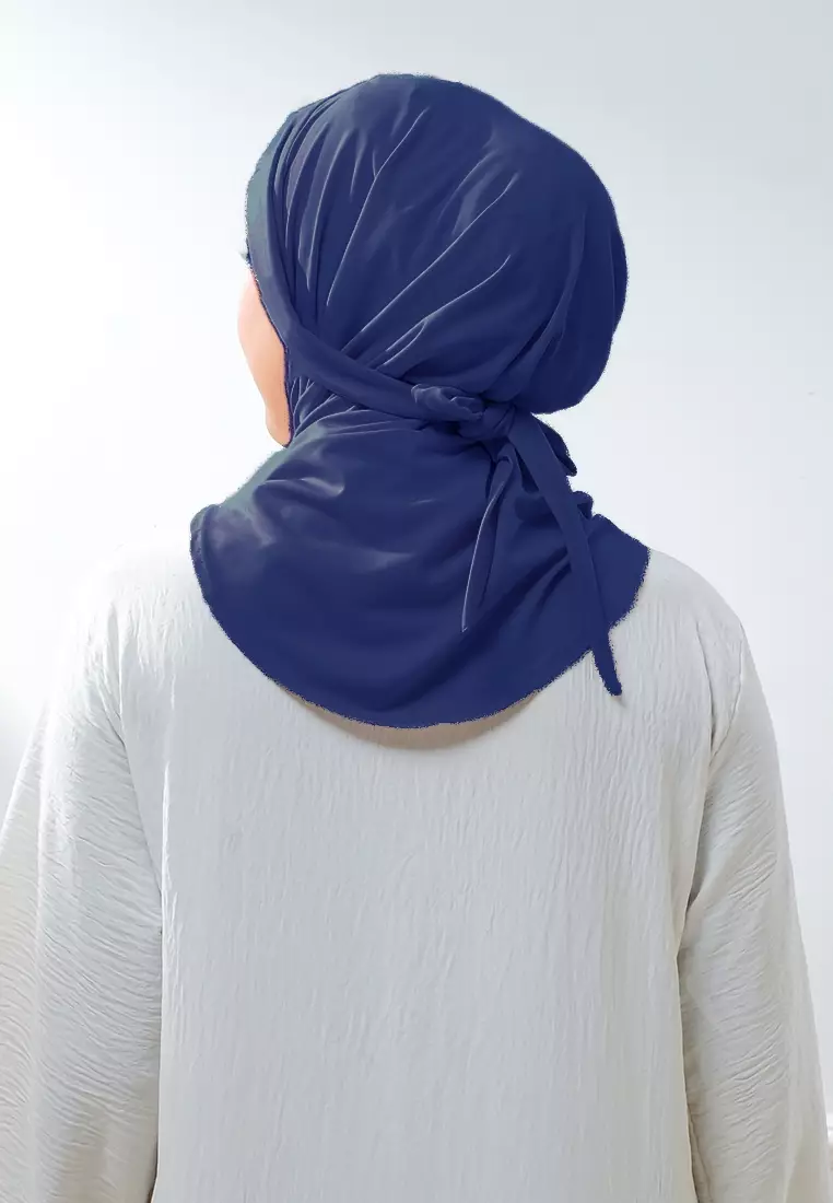 Jual Cantik Kerudung ZALINA INSTAN - NAVY Original 2025 | ZALORA Indonesia