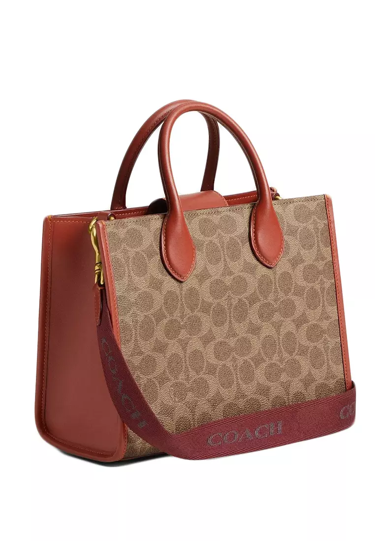 網上選購 Coach Coach Ace Tote Bag 26 In Signature Canvas - Brown 2026 系列 ...