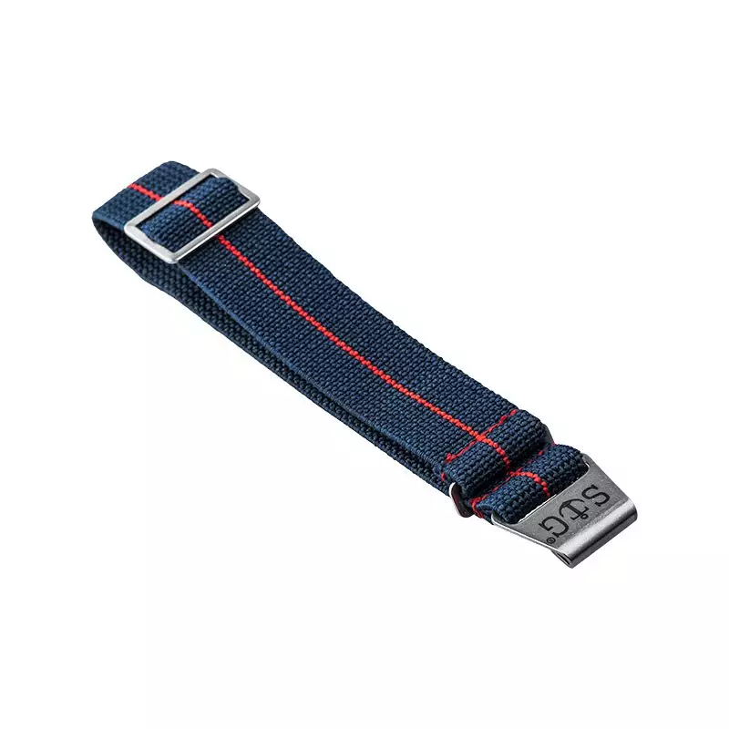 Jual Strap Guy Tali / Strap Jam Tangan Strap Guy MN-NBL-RED-20A Navy ...