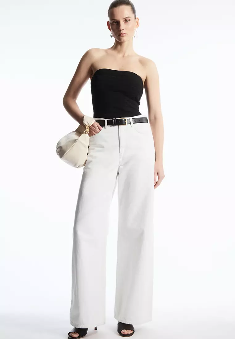 Buy COS Gathered Bandeau Top 2025 Online | ZALORA Philippines