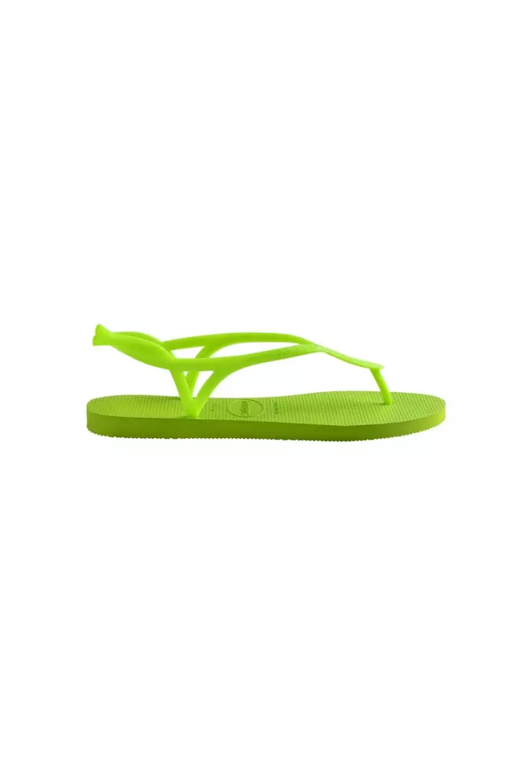 Buy Havaianas Women Luna Sandals - Lemon Green Online | ZALORA Malaysia