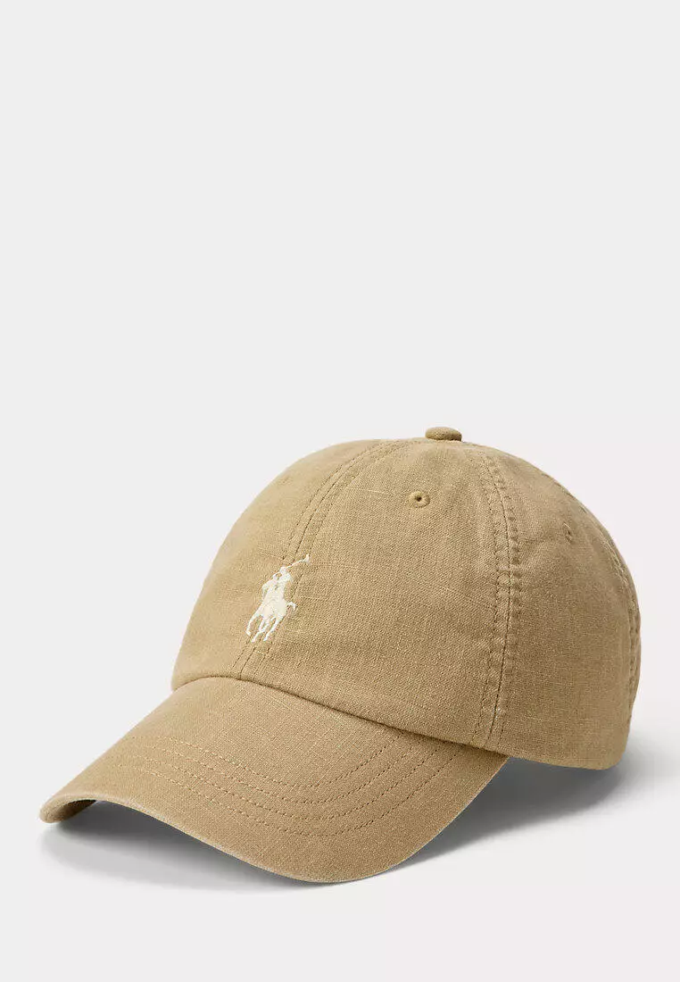 Buy Polo Ralph Lauren Polo Ralph Lauren Men Linen Ball Cap Online ...