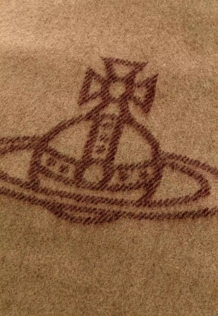 Buy Vivienne Westwood Double Logo Scarf 2025 Online | ZALORA Philippines