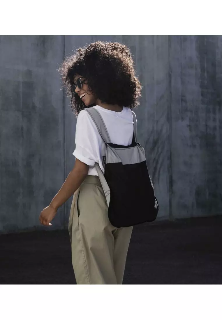 Buy Notabag Notabag Original Convertible Tote Backpack - Grey/Black 2025 Online | ZALORA
