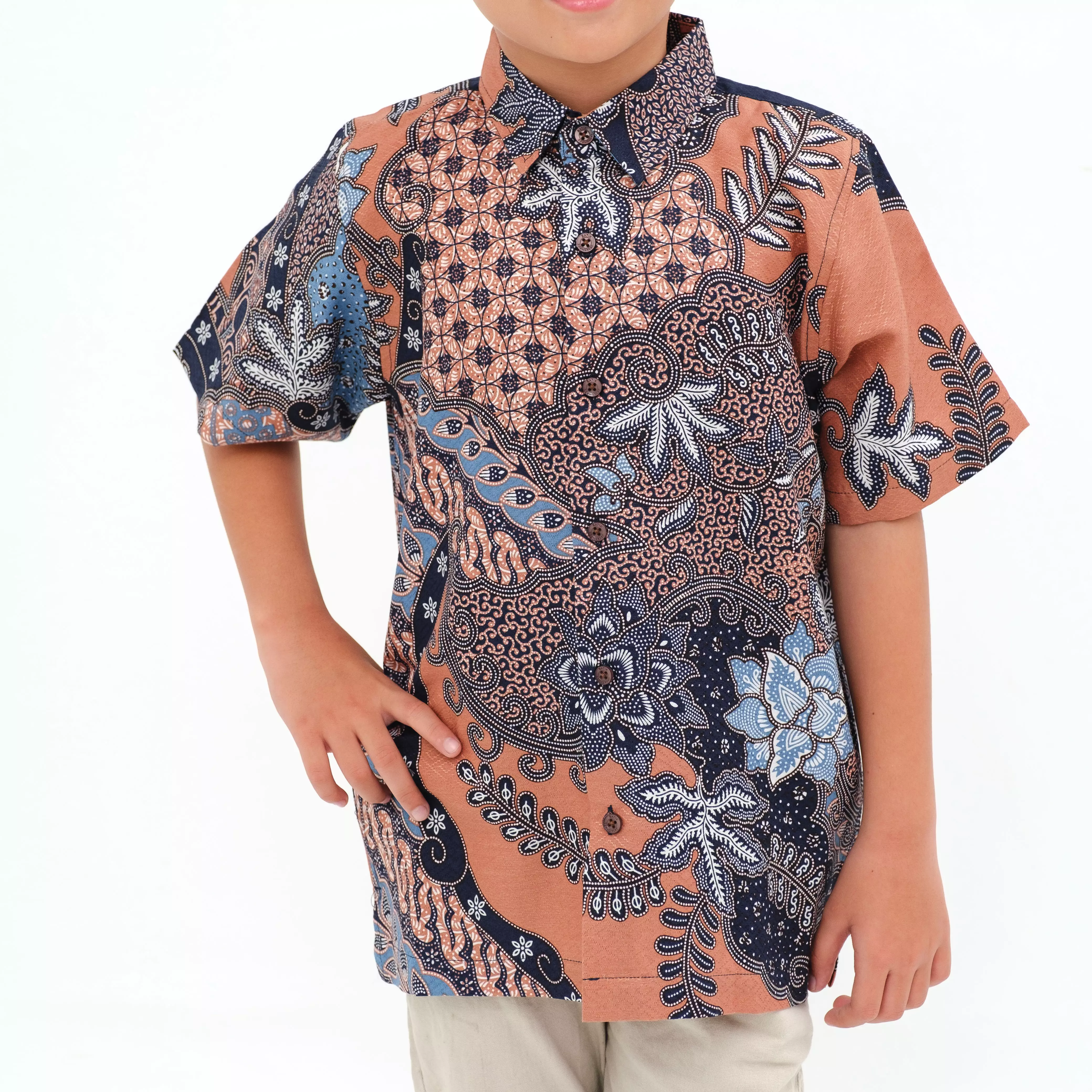 Jual Jayashree Batik Exclusive Kids Asya Kemeja Batik Anak Lengan ...