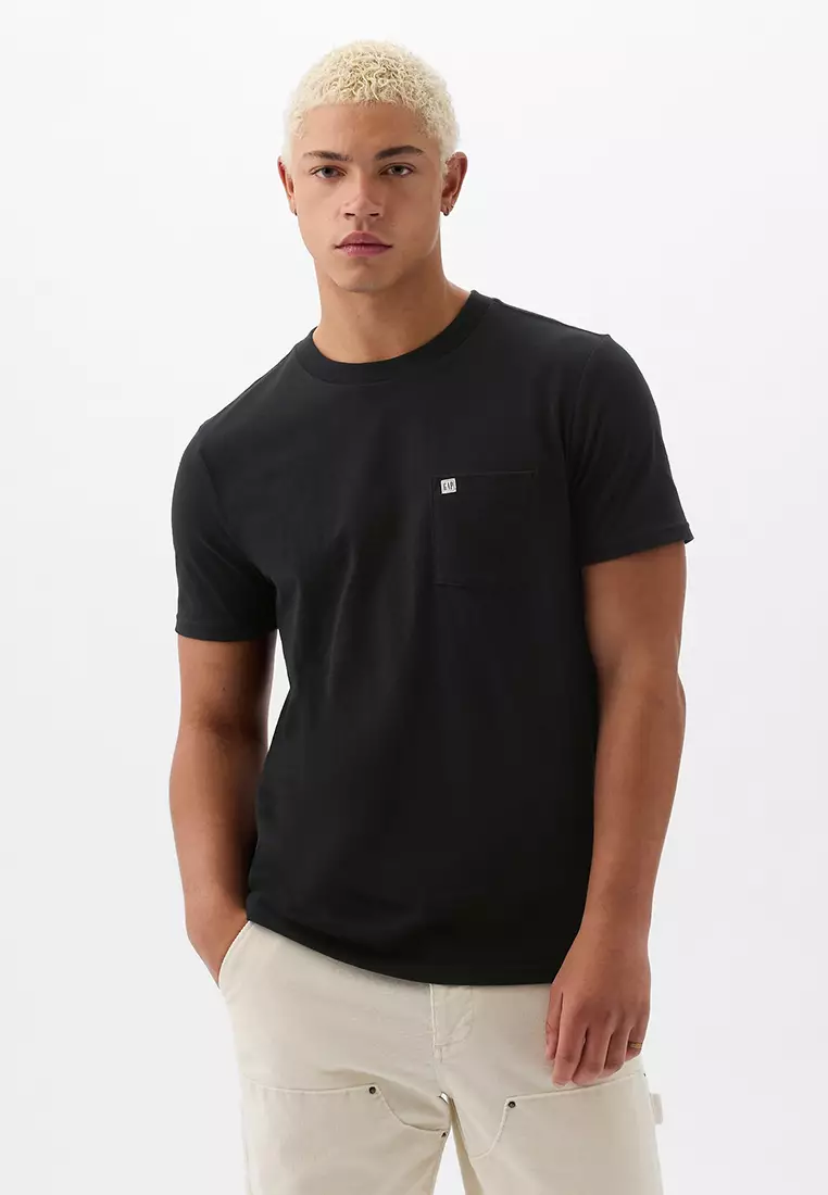 Buy GAP Pocket Logo T-Shirt Online | ZALORA Malaysia