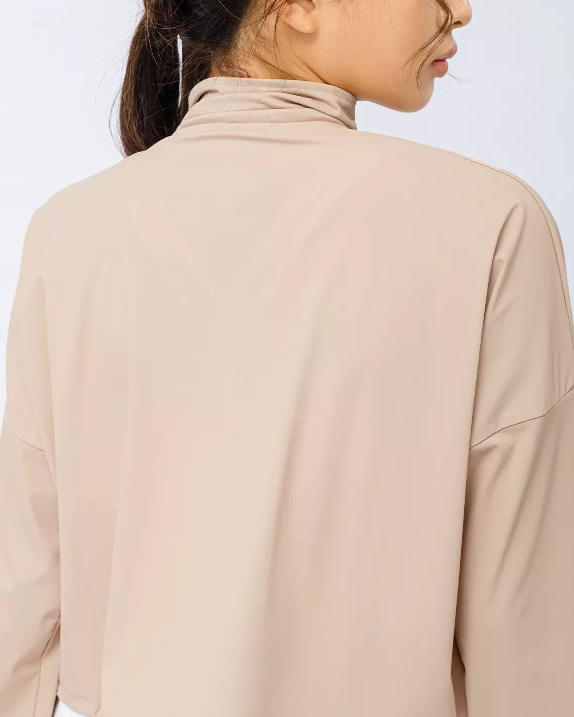 Jual miniletics Lightweight Air Crop Jacket - Choco Milk Original 2024 ...