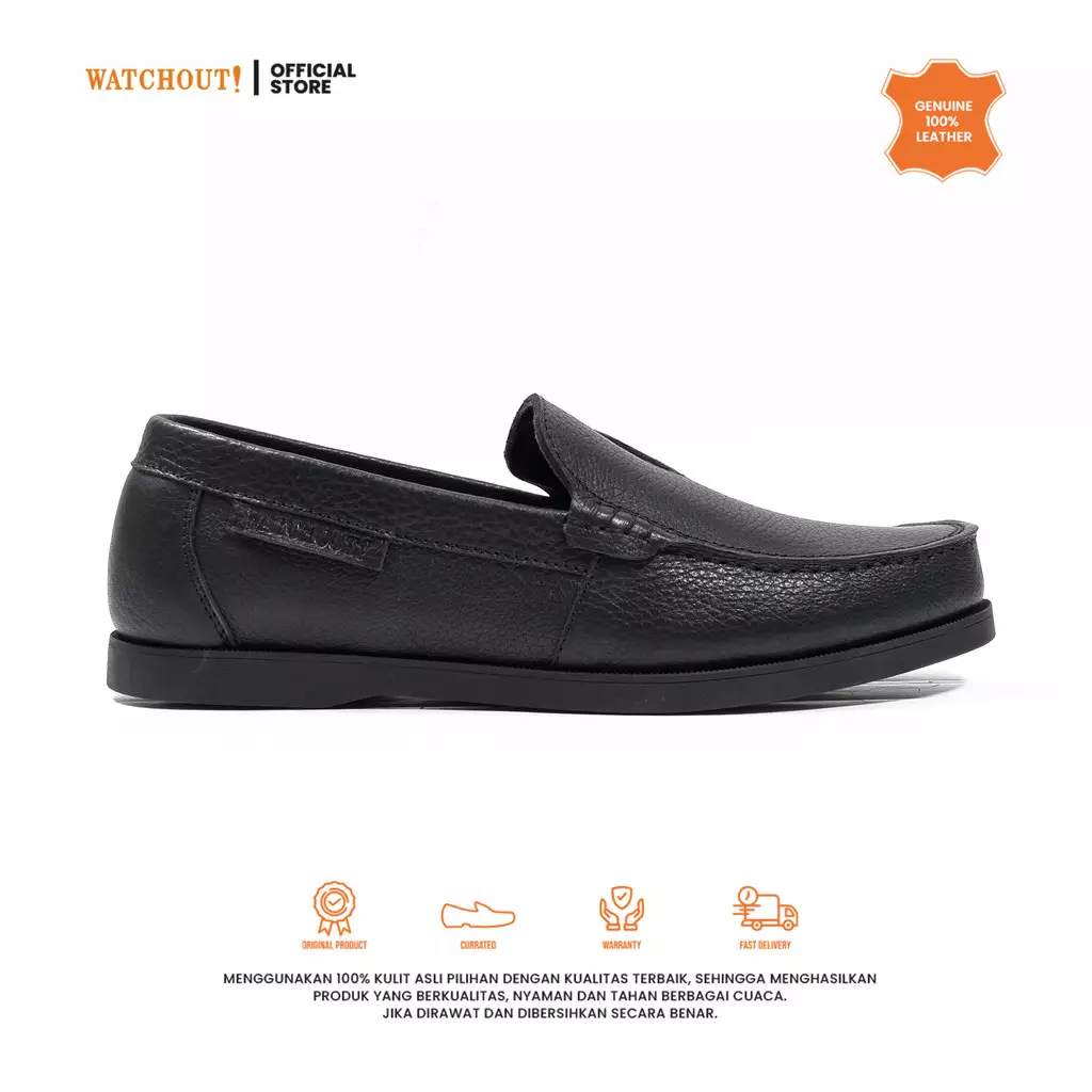 Jual Watchout Watchout Sepatu Pria Moccasin - WV200890401 Original 2025 ...