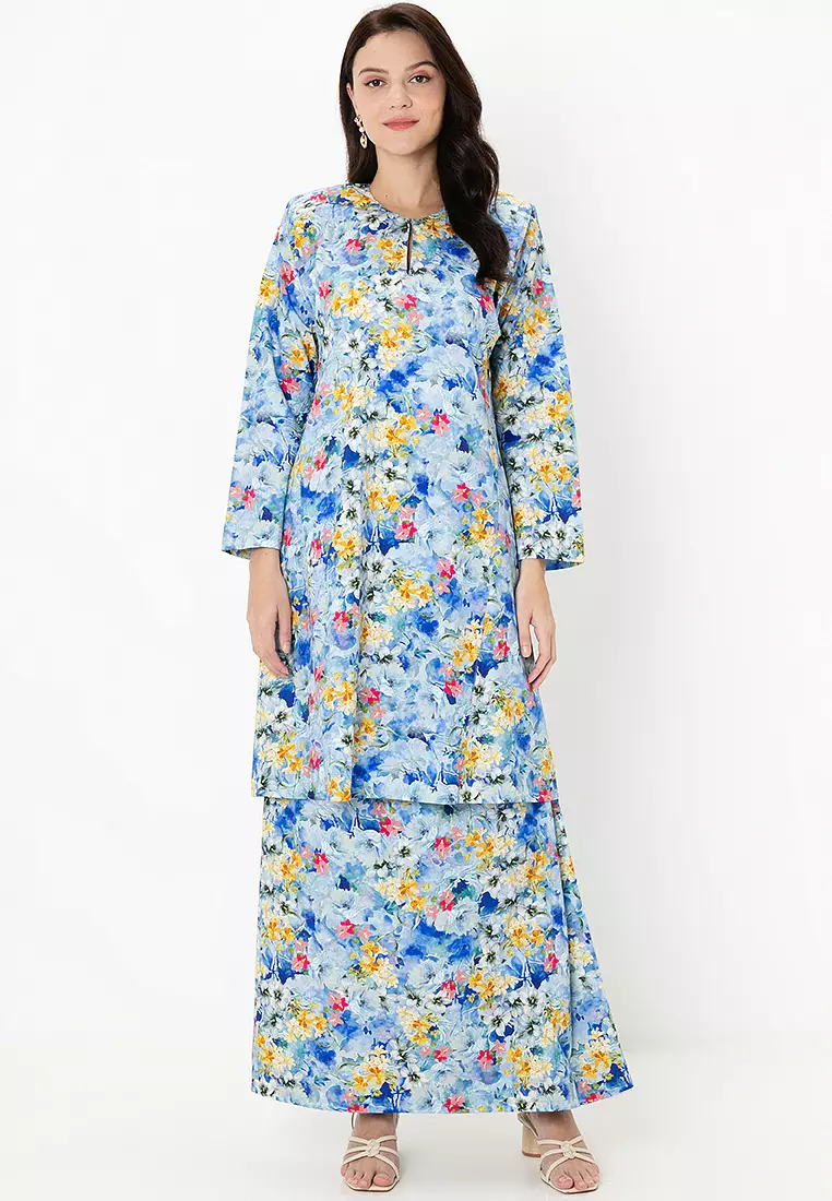 Buy Butik Sireh Pinang Baju Kurung Pahang Sania Online | ZALORA Malaysia