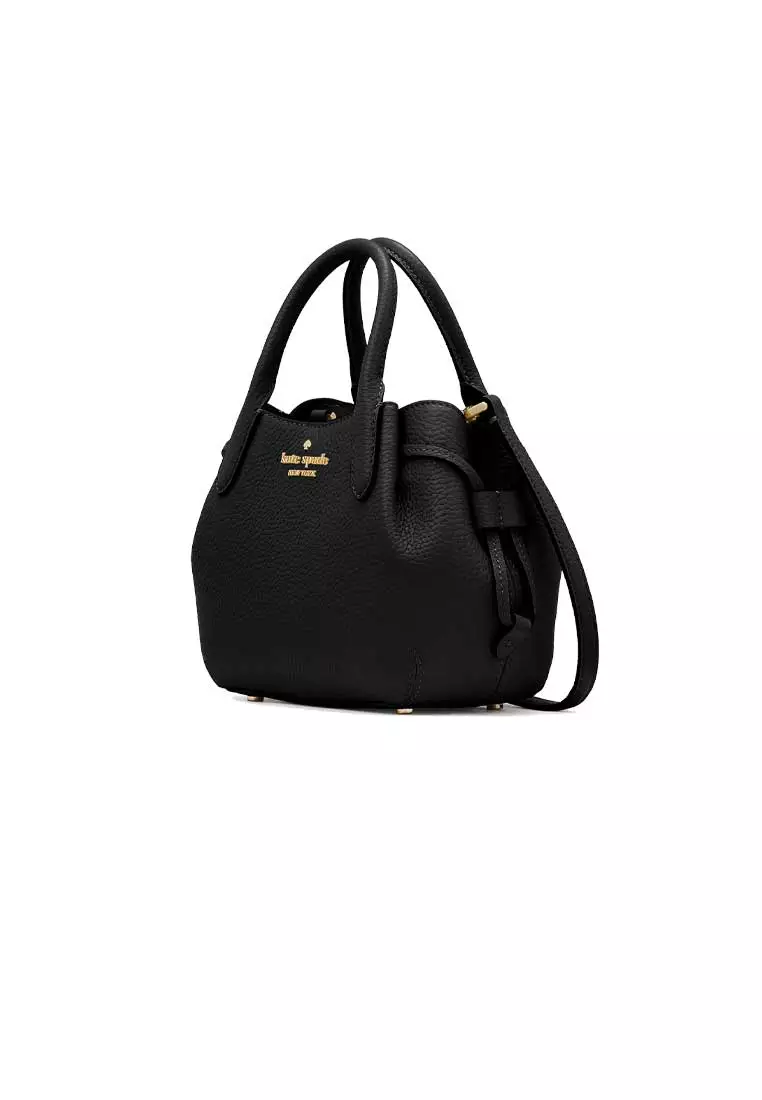 Buy Kate Spade Dumpling Pebbled Leather Mini Triple Compartment Satchel ...