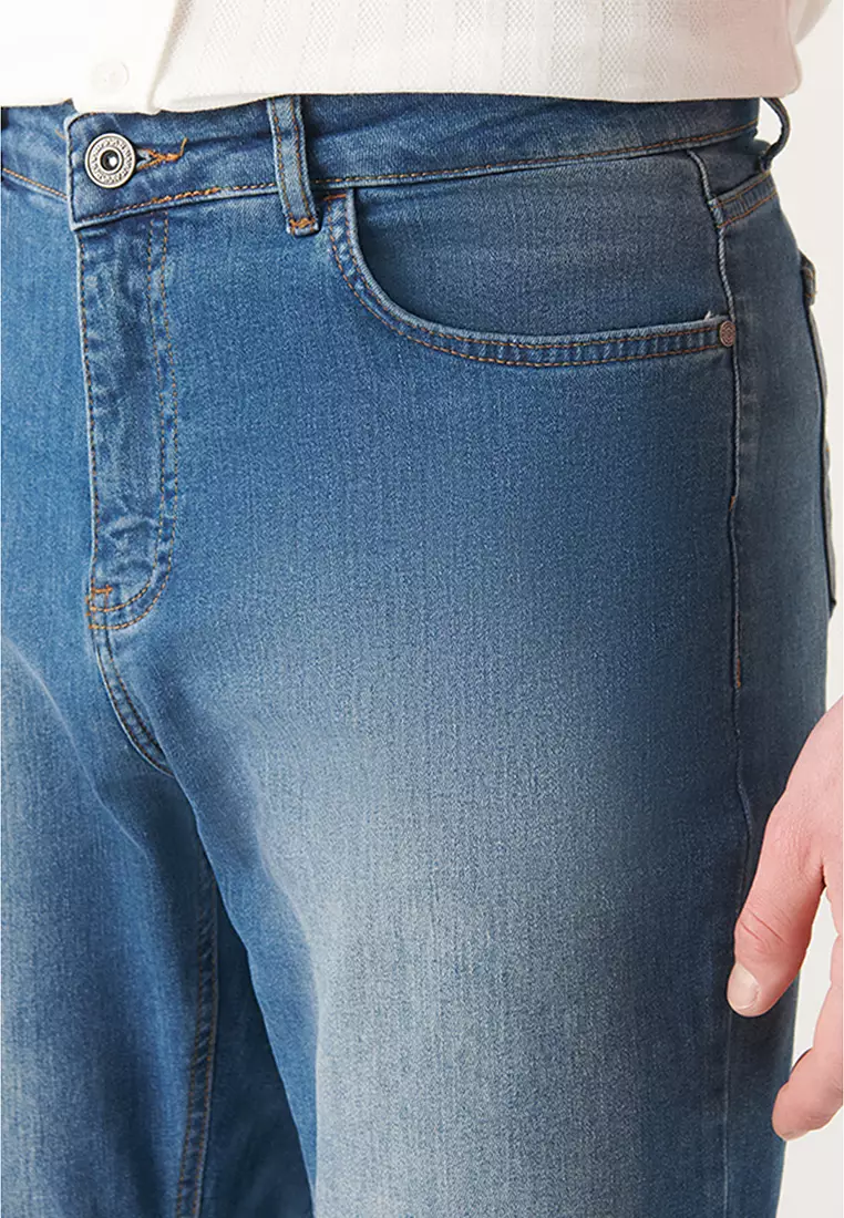 Jual Avva Men's Slim Fit Jeans Original 2025 | ZALORA Indonesia