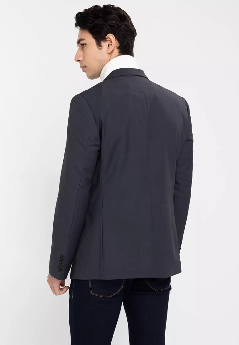 Buy Well Suited One Button Suit Jacket 2025 Online | ZALORA Philippines