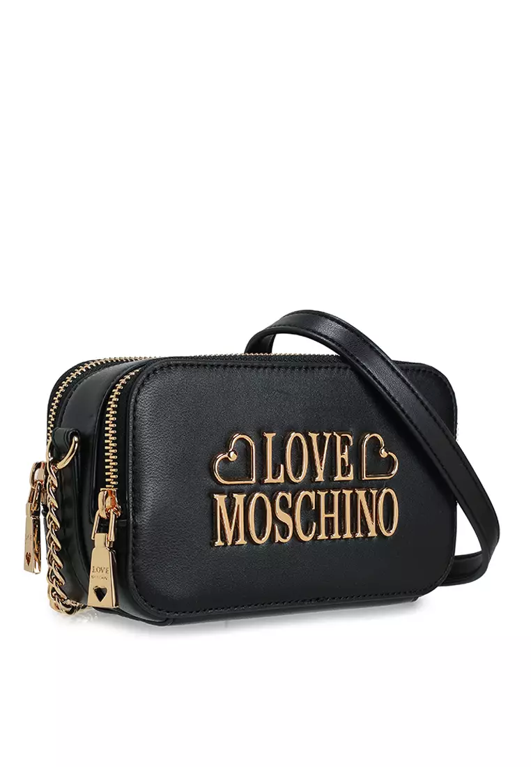 Buy Love Moschino Logo Heart Sling Bag 2025 Online | ZALORA