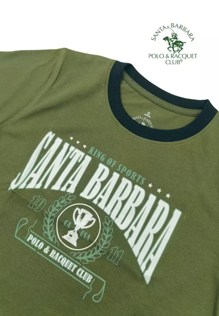 Buy Santa Barbara Polo & Racquet Club Knits Single Jersey ss Graphic ...