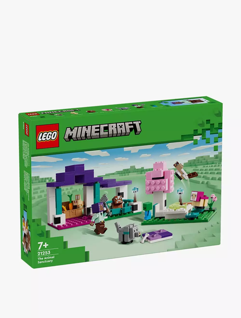 Jual Lego LEGO® Minecraft™ The Animal Sanctuary - 21253 Original 2025 ...
