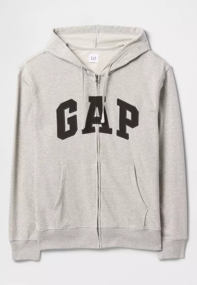 Buy GAP French Heritage Logo Zip Hoodie 2025 Online | ZALORA Philippines