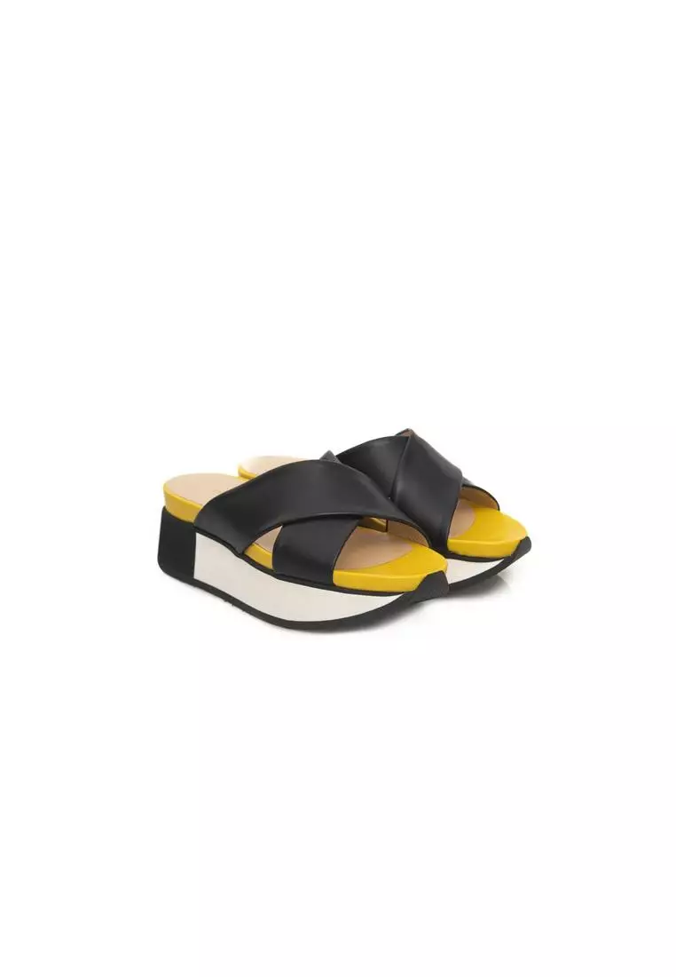 Buy Cerruti 1881 Cerruti 1881 Braided Platform Sandal in Genuine ...