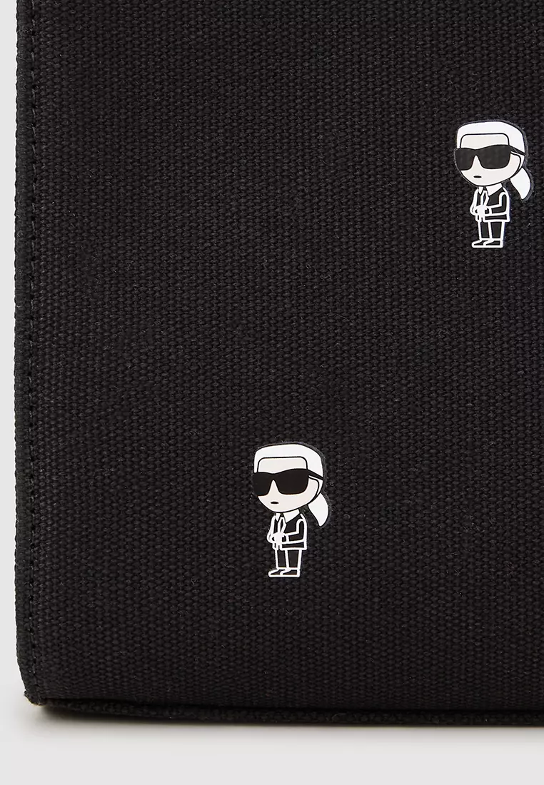 Buy KARL LAGERFELD Ikon All Over Print Small Square Tote Bag 2026 ...