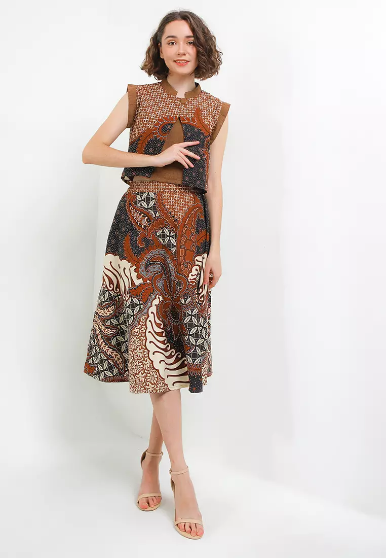 Jual Rianty Batik Morena Batik Set - Blouse dan Rok Original 2025 ...
