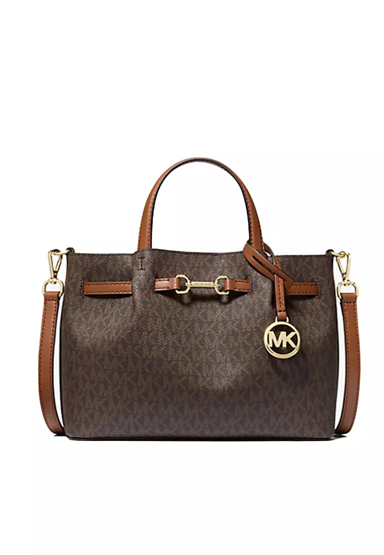 Buy MICHAEL KORS Carson Small Signature Logo Satchel 35S5G2ZS5B 2026 ...