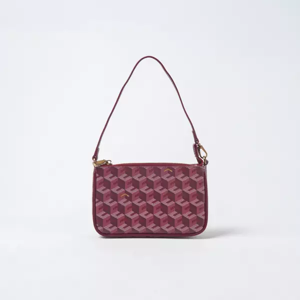 Jual Christy Ng Tas CHRISTY NG MILO MONOGRAM BURGUNDY HOBO BAG 100% ...