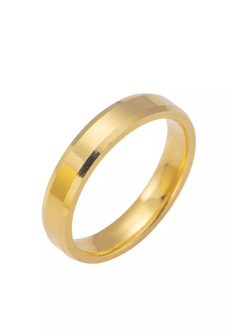 Buy LITZ LITZ 916 (22K) Gold Ring LGR0152-SZ8/5.01g+/- Online | ZALORA ...