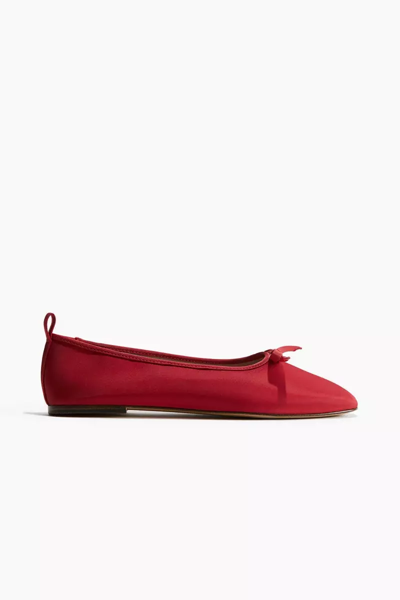 Buy H&M Bow-detail ballet pumps 2025 Online | ZALORA Philippines