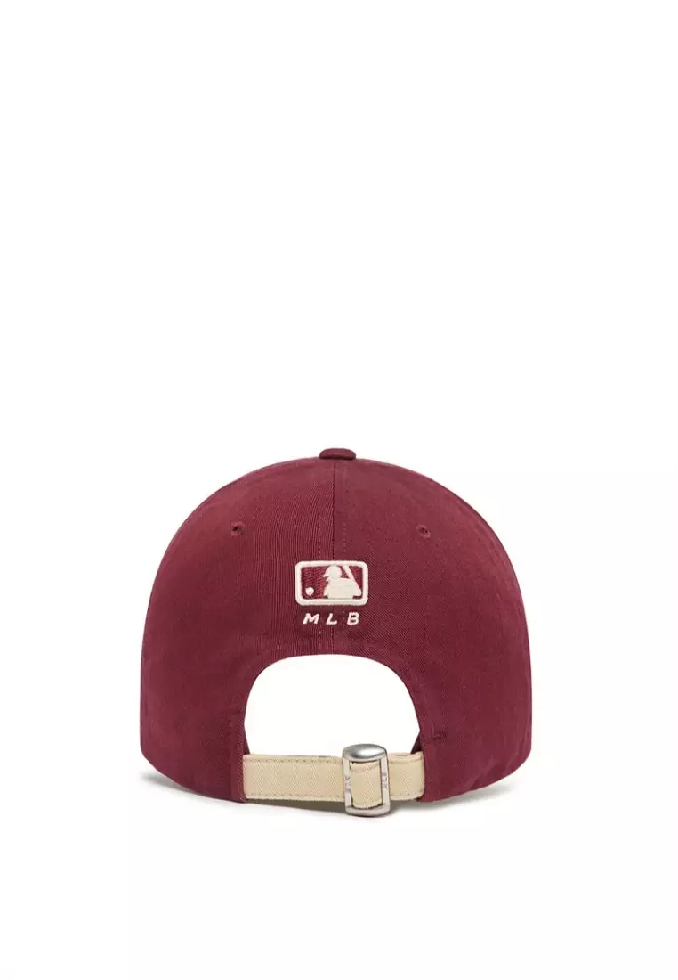 Jual MLB Korea Basic Color Block Unstructured Ball Cap Cleveland ...