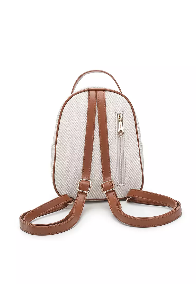 Buy Sara Smith Women's Mini Backpack - White 2025 Online | ZALORA Philippines