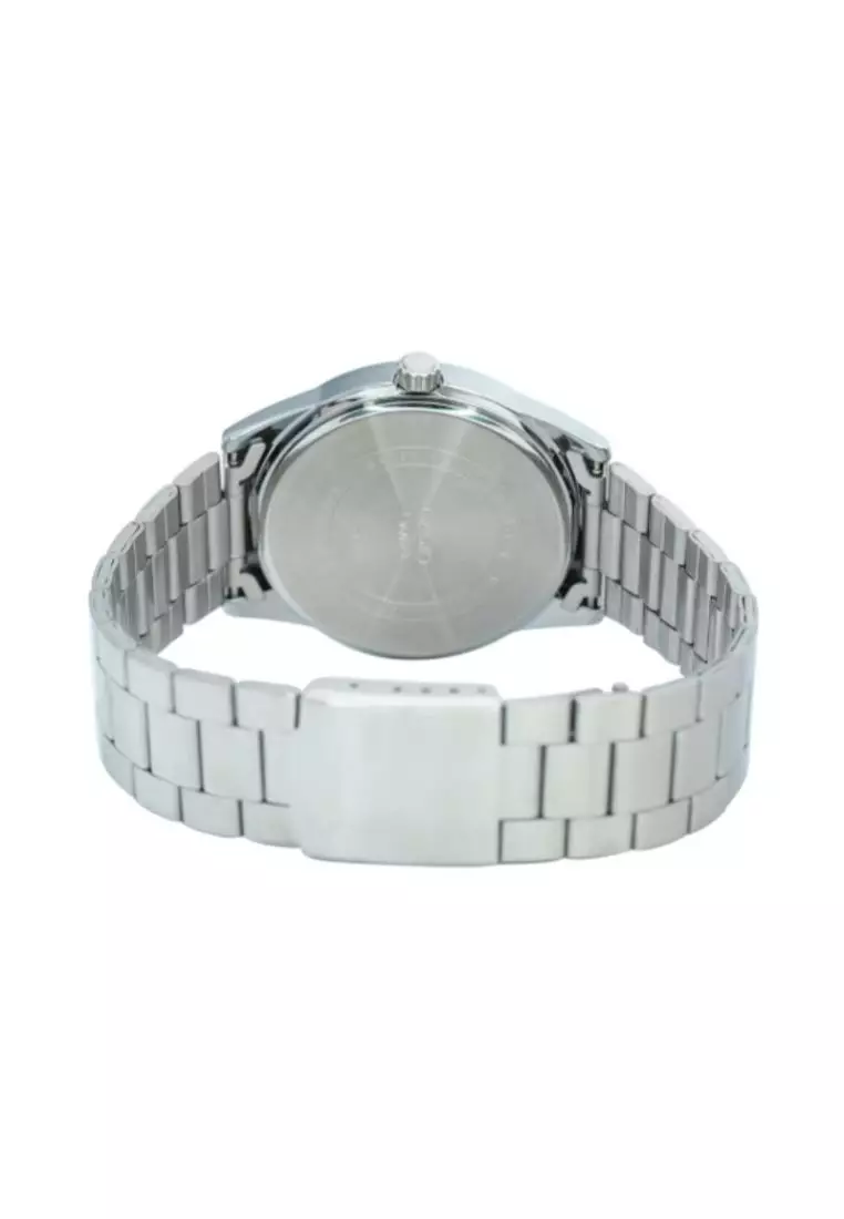 Buy Casio Watches Men's Analog Watch MTP-VD02D-1E Silver Stainless Steel Watch 2025 Online | ZALORA