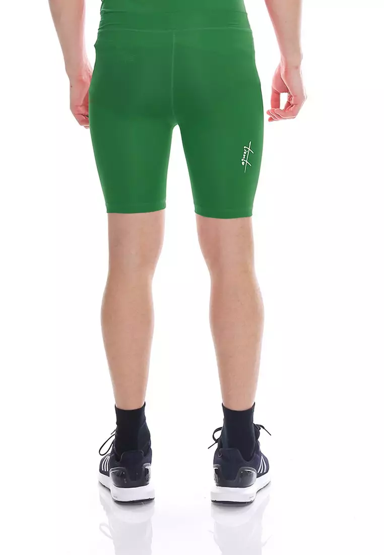 Jual Tiento Tiento Man Short Pants Green White Celana Legging Pria ...