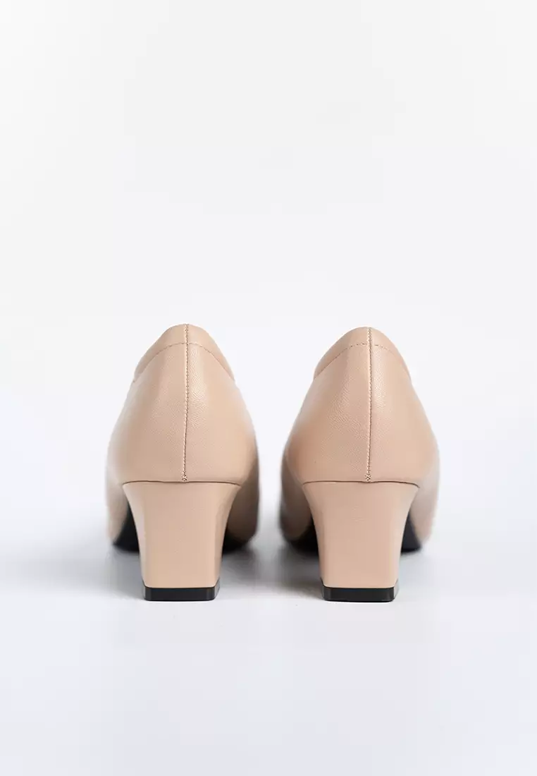 Buy Happy2U Bibi Square Pump Heels 2025 Online | ZALORA Philippines