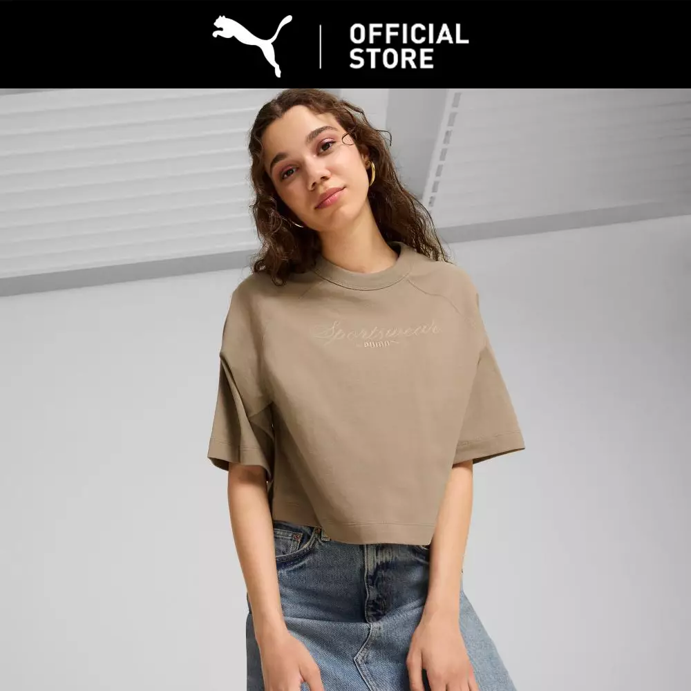 Jual PUMA PUMA CLASSICS + Oversized Tee Women Original 2025 | ZALORA ...