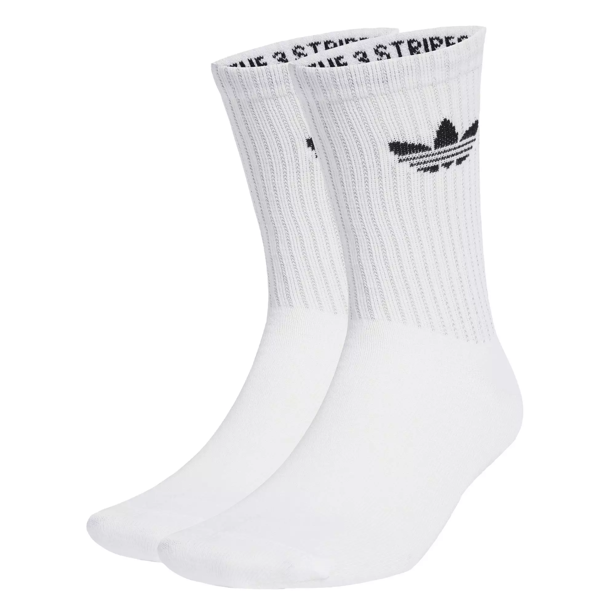 Buy ADIDAS Lifestyle Reflective Crew Socks 2 Pairs Unisex White JX5223 ...