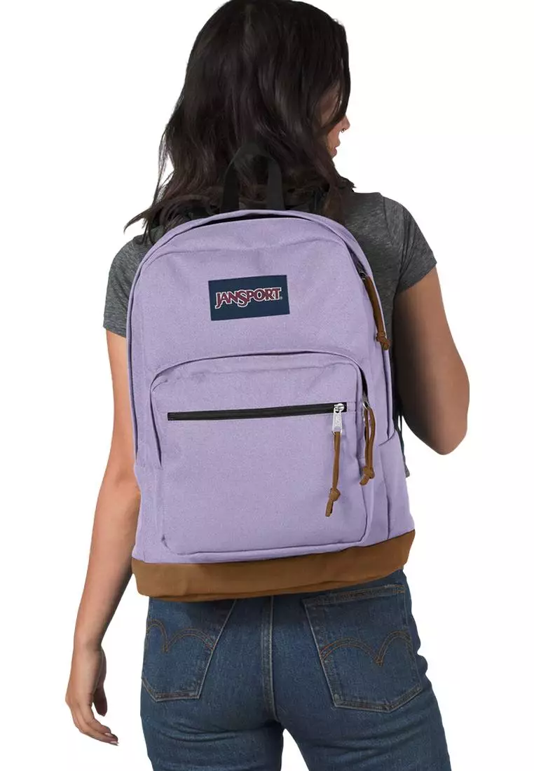 Buy Jansport Right Pack Backpack Pastel Lilac Us 28L 2025 Online ...
