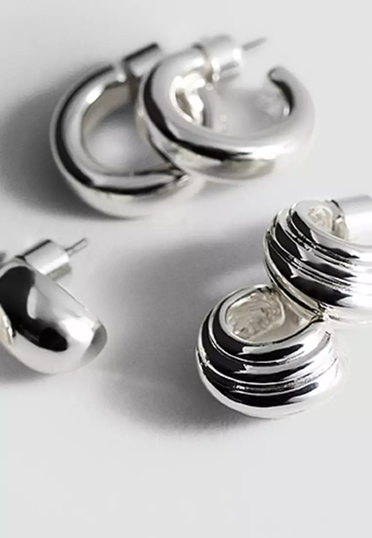 Buy Mango Mixed Earrings Set 2025 Online | ZALORA Philippines