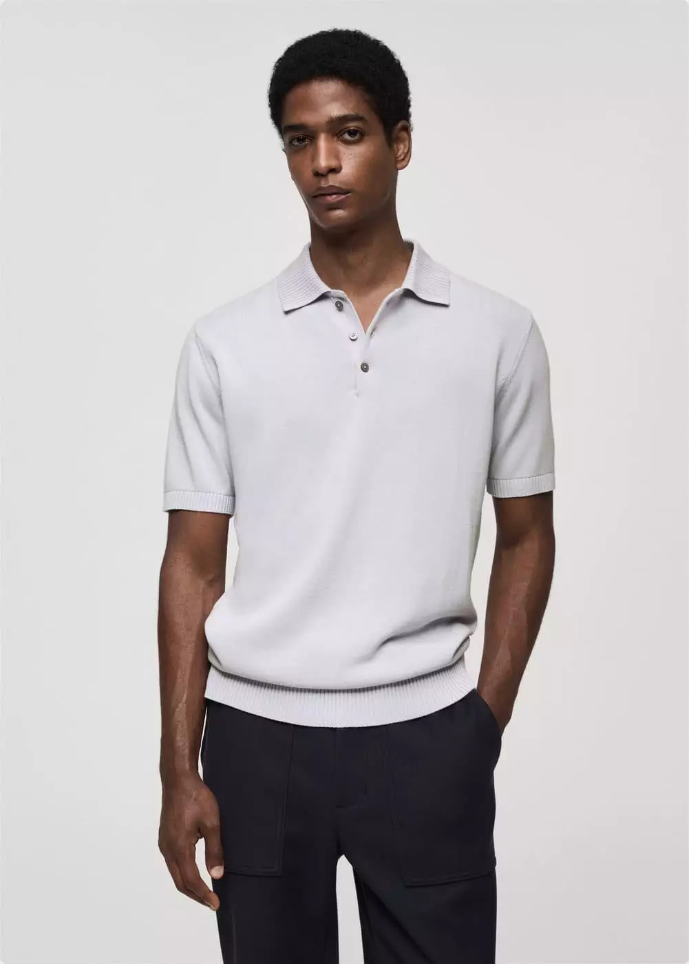 Jual Mango Kaus polo katun rajutan halus Original 2024 | ZALORA Indonesia