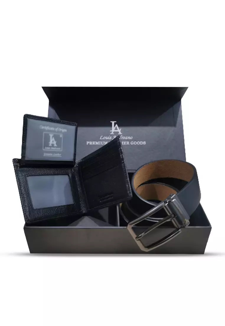 Jual Louis Andreano Gift Set Dompet dan Ikat Pinggang Louis Andreano ...