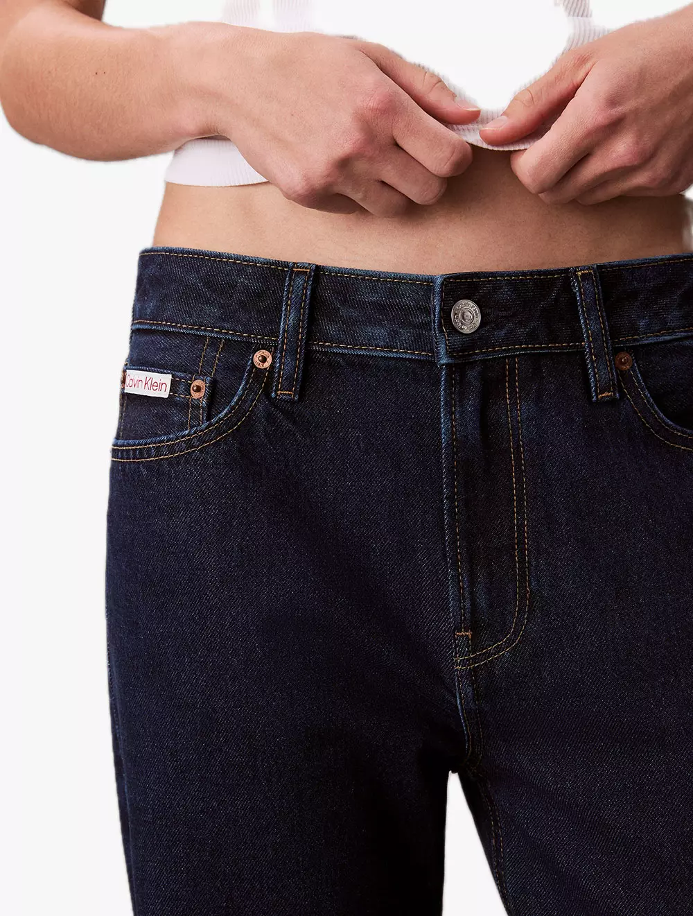 Jual Calvin Klein Calvin Klein - Signature 90s Straight Jeans Original ...