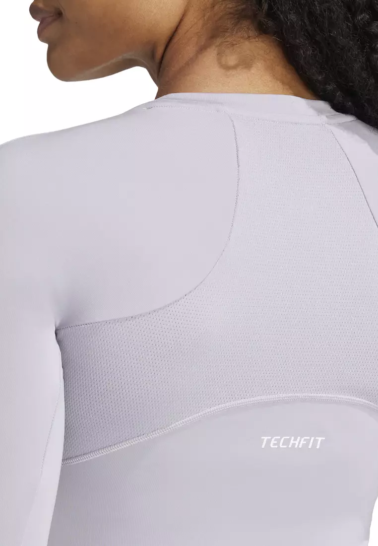 Buy ADIDAS TECHFIT Long Sleeve Training Long-Sleeve Top 2025 Online ...