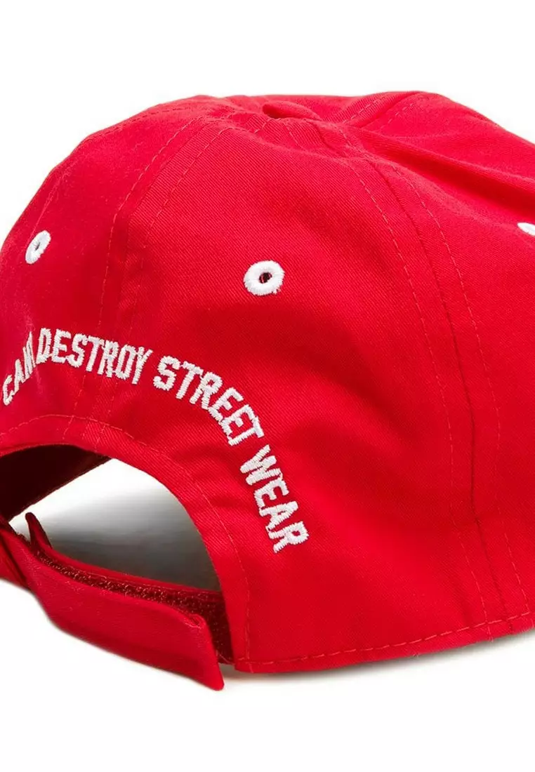 Buy GCDS Australian Baseball Cap in Red for UNISEX 2025 Online | ZALORA