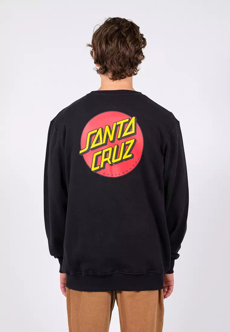 Jual Santa Cruz Classic Dot Chest Sweater SM123-CR01 Original 2024 ...