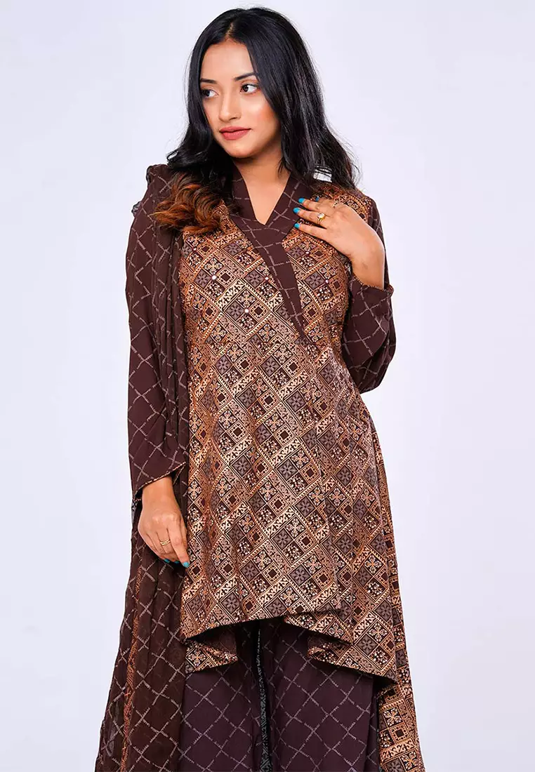 Buy Le Reve Le Reve Hand-Worked Patterned Tunic 2026 Online | ZALORA