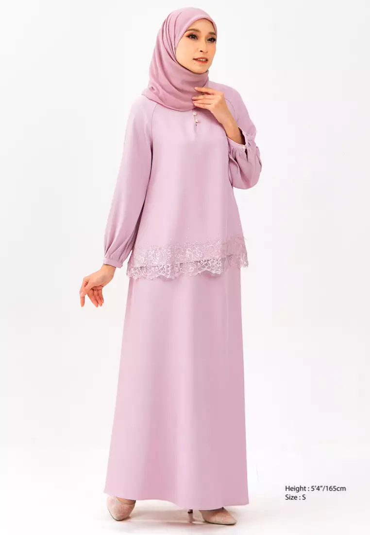 Buy Gene Martino Gene Martino - Saleha Kurung Modern Online | ZALORA ...