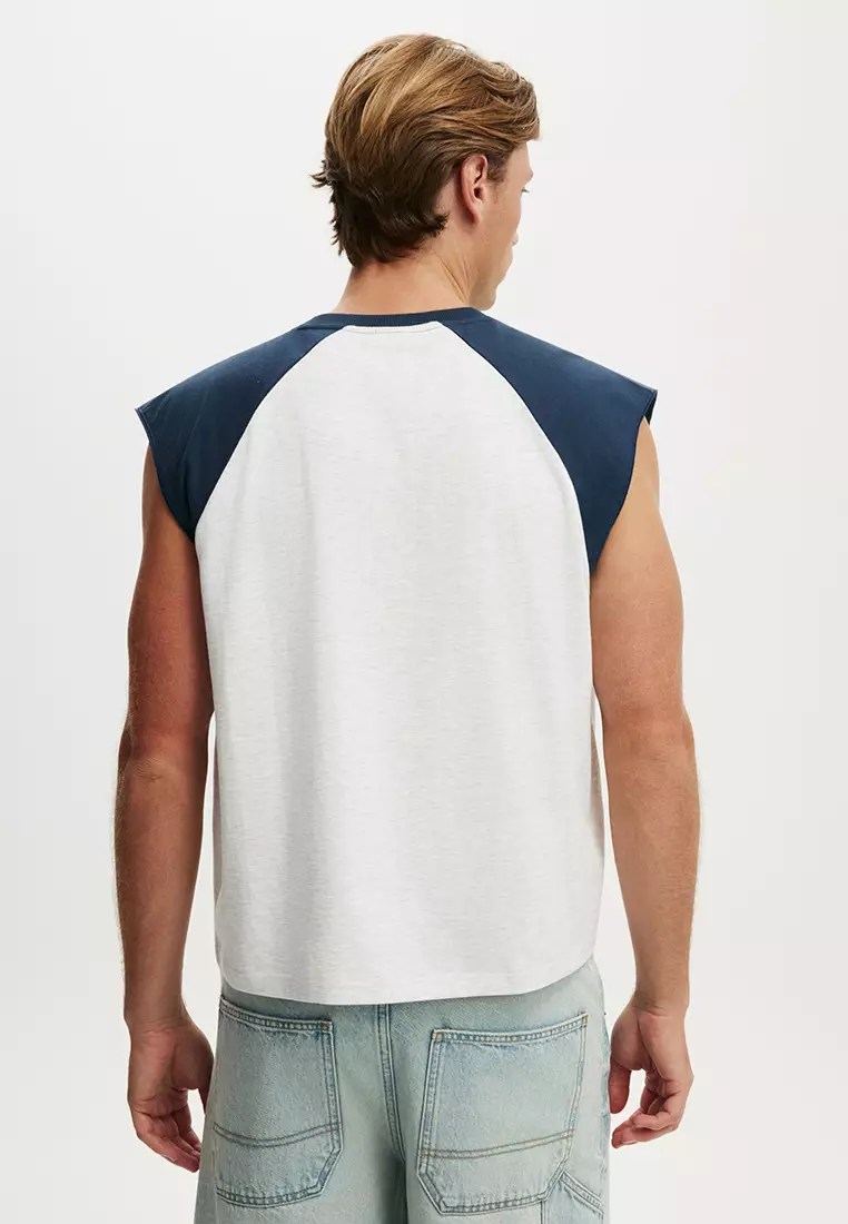 Buy Cotton On Cropped Fit Muscle Top 2026 Online | ZALORA Philippines