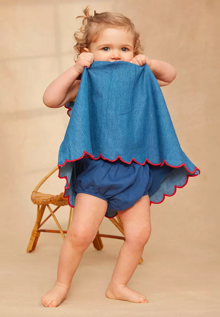 Buy Sergent Major Denim Pinafore Dress 2025 Online | ZALORA