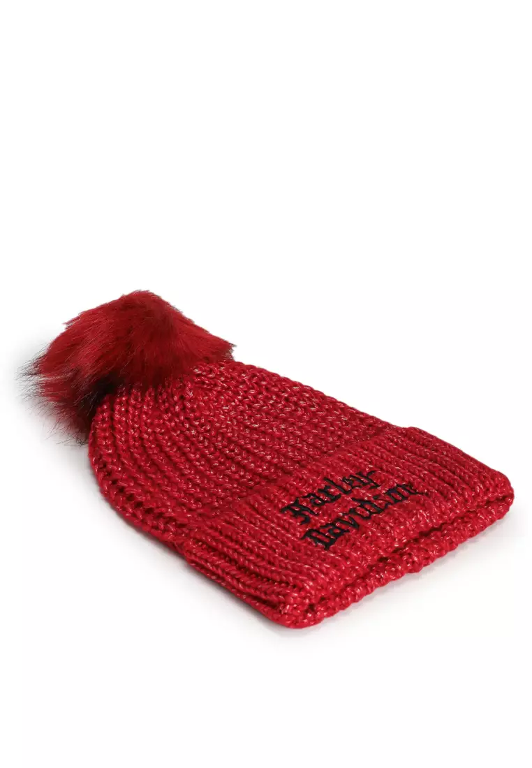 Buy Harley-Davidson Harley-Davidson® Old English Pom Beanie Online ...