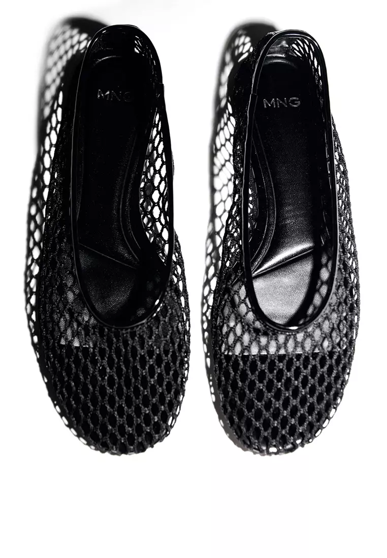 Jual Mango Mesh Ballerinas Original 2024 | ZALORA Indonesia