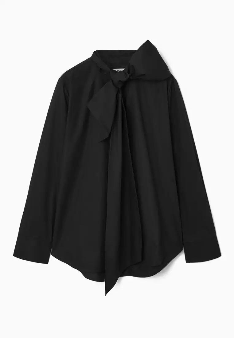 Buy COS Oversized Bow-Detail Blouse 2025 Online | ZALORA Philippines